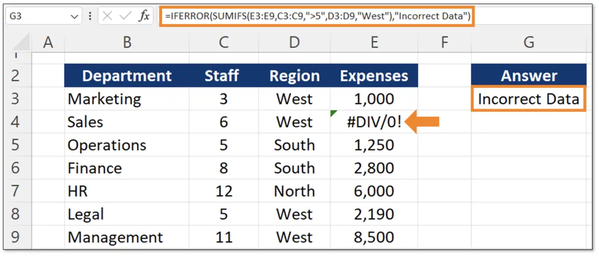 Sumifs Function In Excel Tutorial And Examples